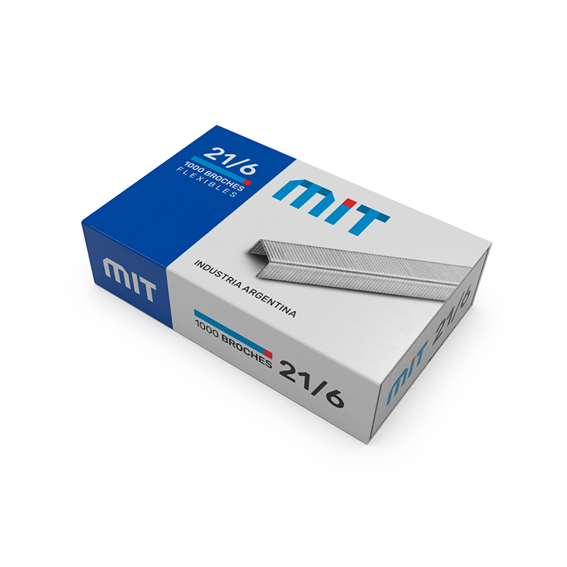 Broches Mit N°21/6, caja de 1000 unidades | Edgar